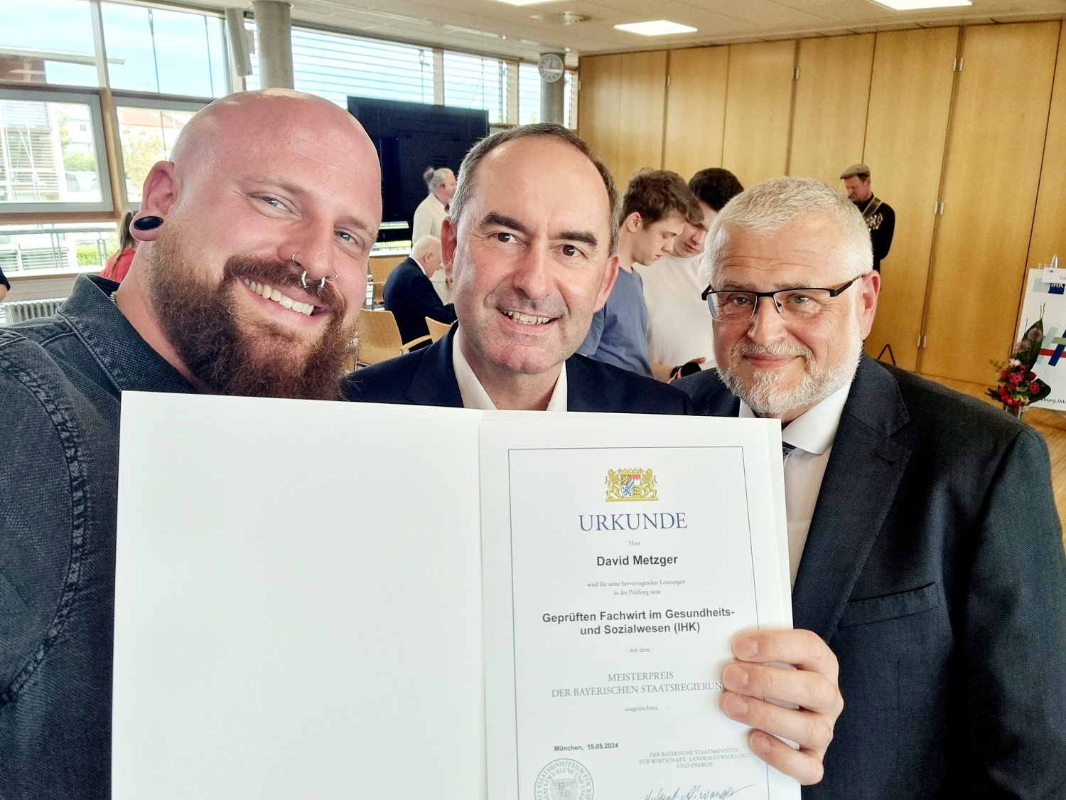 David Metzger erhält „Meisterpreis“ - Don Bosco